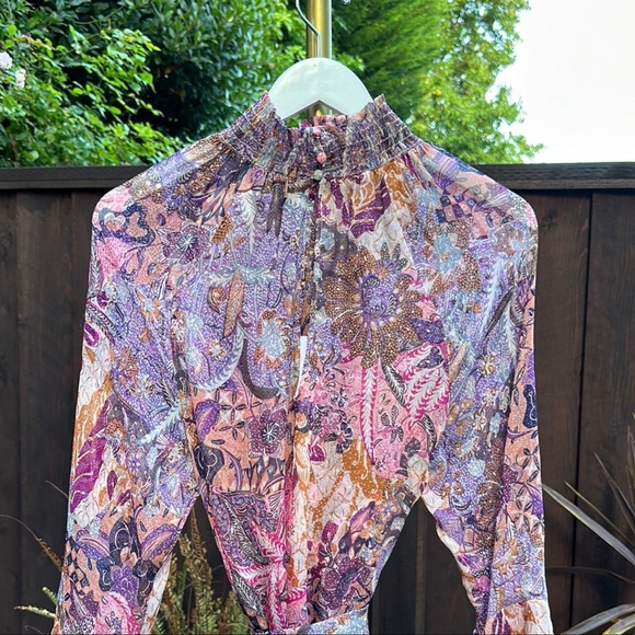 Misa Los Angeles | Dresses | Misa Los Angeles Saint Paisley Mini Dress ...